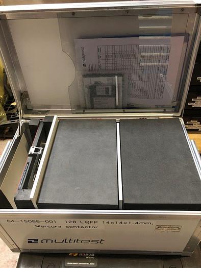 Used Multitest 128 LQFP 14x14x1.4mm Test handler change kit for MT9...