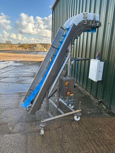 Used SYSPAL INCLINE CONVEYOR for Sale in Melksham, United Kingdom