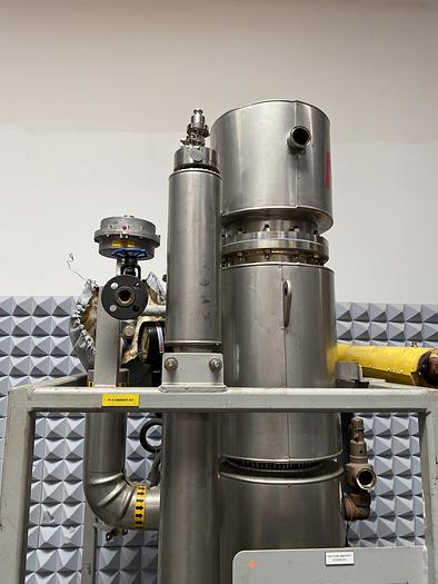 Used Meco Vertical Shell & Straight Tube Heat Exchanger 125 PS...