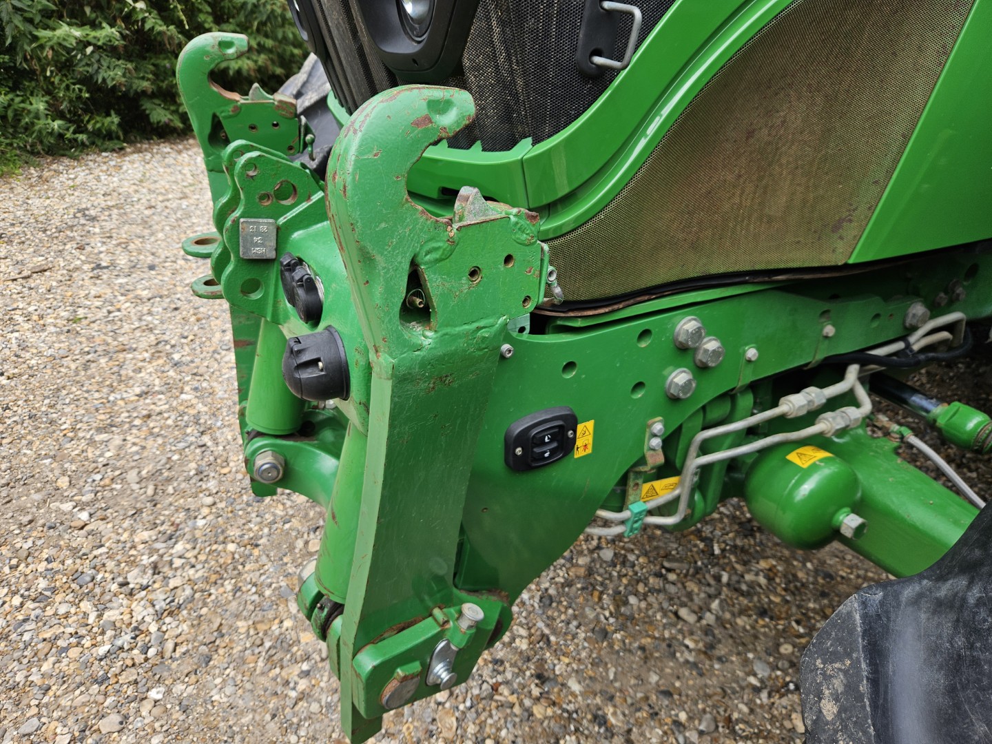 Used John Deere 6215R 4wd Tractor for Sale at LBG Machinery, Ltd.