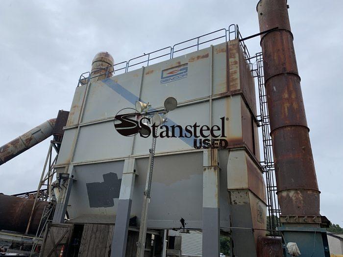 Used Gencor®-Bituma® Stationary 72,000 ACFM Baghouse for Sale in So...