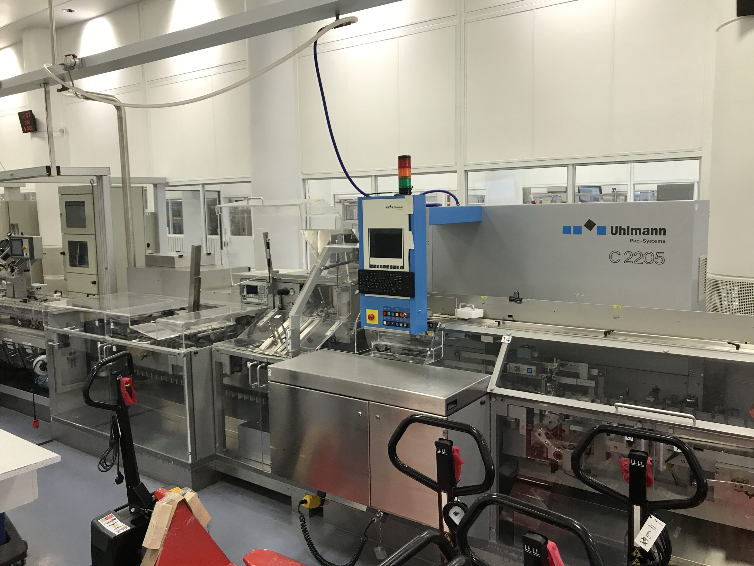 Used UHLMANN – Continuous Cartoning Machine – C2205 for Sale at MLTC-Europe