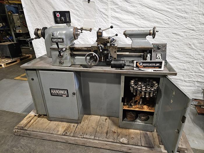 Used Hardinge Super Precision TFB H Tool Room Lathe with Tooling Tested for Sale in Central Fal
