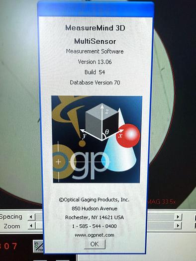 Used Flash 250 Measure Mind 3D OGP smart Scope CMM Coordinate Measuring ...