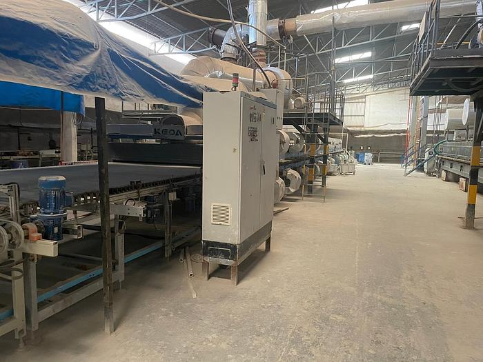 Refurbished ROLLER KILN AND PREKILN FOR CERAMIC TILES KEDA for Sale in ...