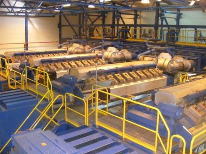 34.0 MW 2004 Wartsila W20V34SG Natural Gas Generator
