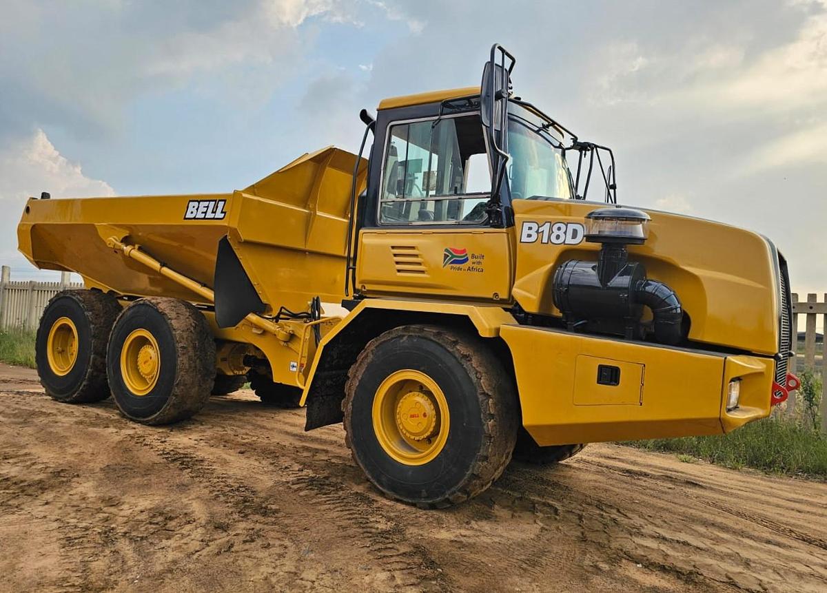 Used BELL B18D ARTICULATED DUMP TRUCK - OPERATIONAL for Sale in ...