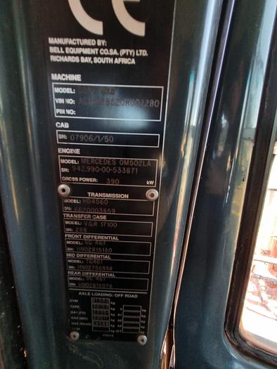 Used BELL B50D 6X6 50000 LITRE WATER BOWSER (RUNNER) for Sale in ...