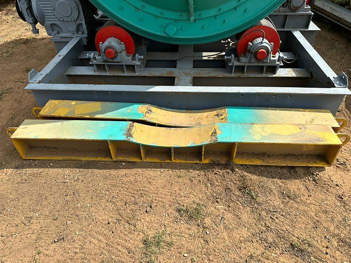 Used MALVERN ENGINEERING WEMCO DRUM WITH BASE AND GEARBOX (SCRUBBER ...