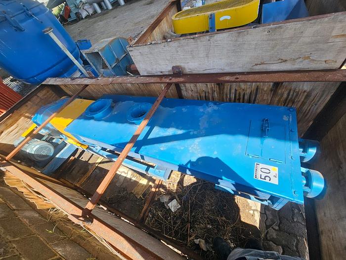 Used NEW TWIN SPINDEL BLENDER / MIXER COMPLETE WITH GEARBOX & MOTOR for ...