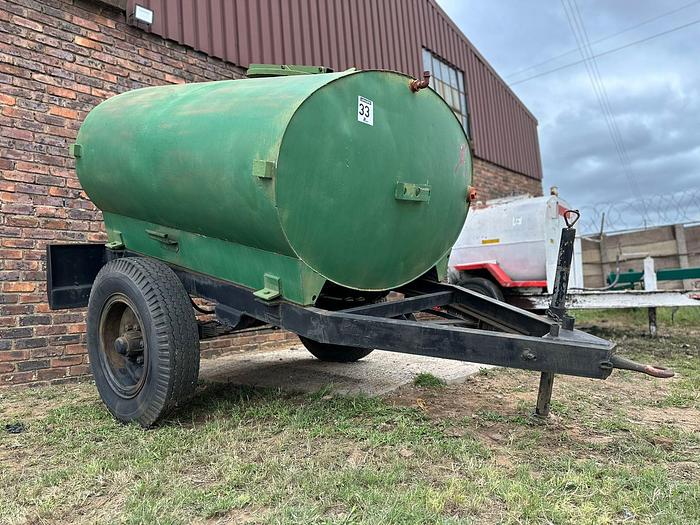 Used 3200 LITRES HEAVY DUTY OFF ROAD WATER/DIESEL BOWSER TRAILER for ...