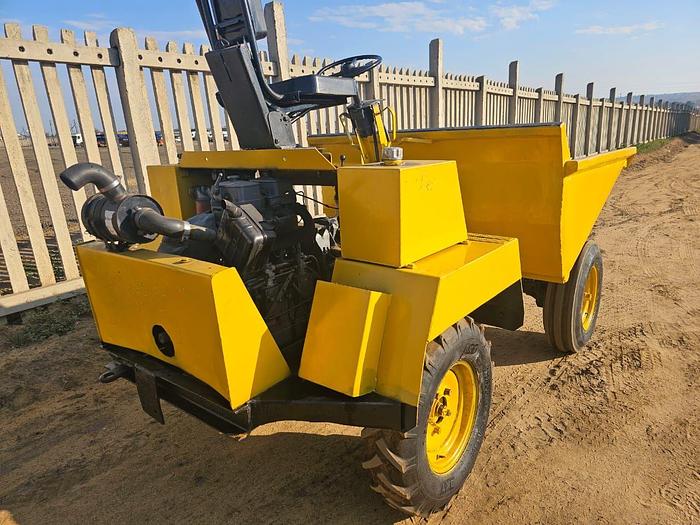 Used 2 TON WINGET 4X4 CONCRETE DUMPER WITH TWIN CYLINDER DIESEL ENGINE ...