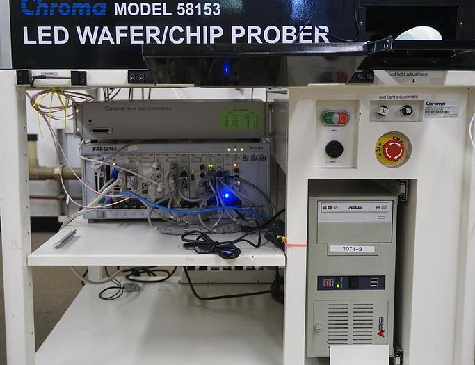 Refurbished Chroma 58153 LED Wafer/ Chip prober for Sale at Tara Se...