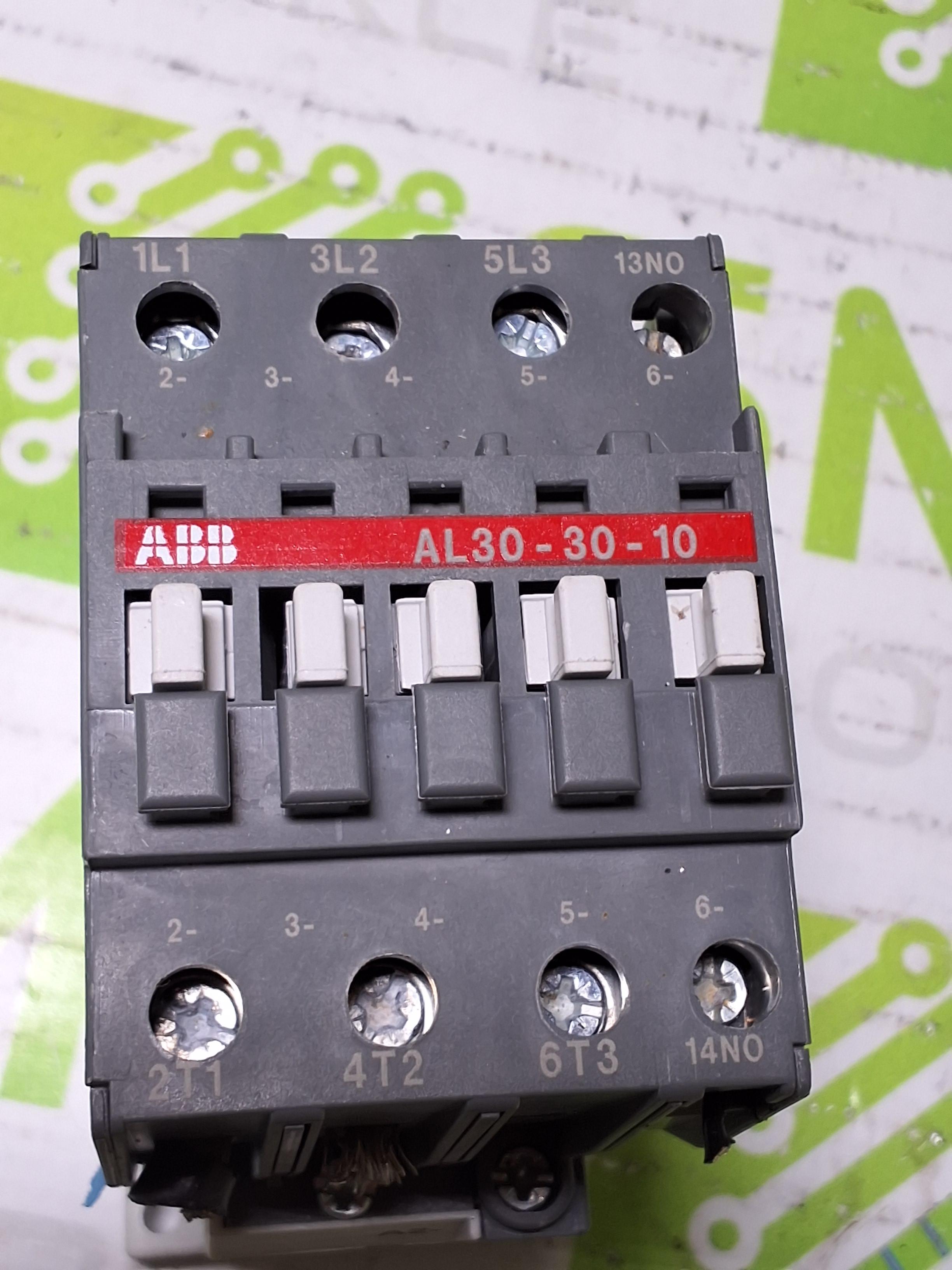 Used Sold ABB AL30-30-10 DC CONTACTOR 24V at SMT Resource Equipment LLC