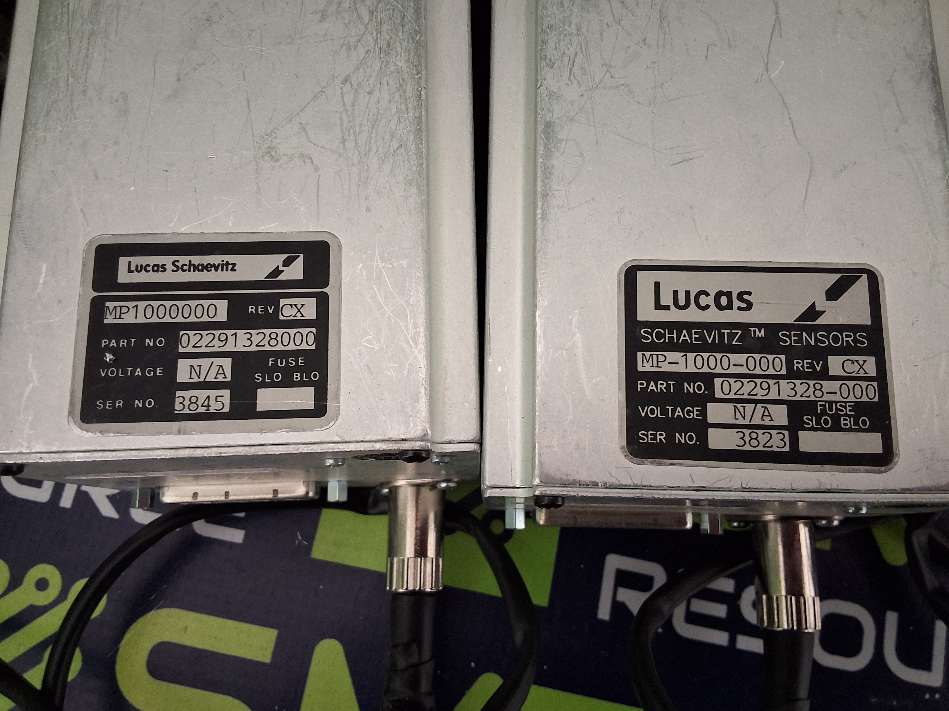 Used LUCAS SCHAEVITZ MP-1000 LVDT READOUT / CONTROLLER MODULE WITH FTA ...