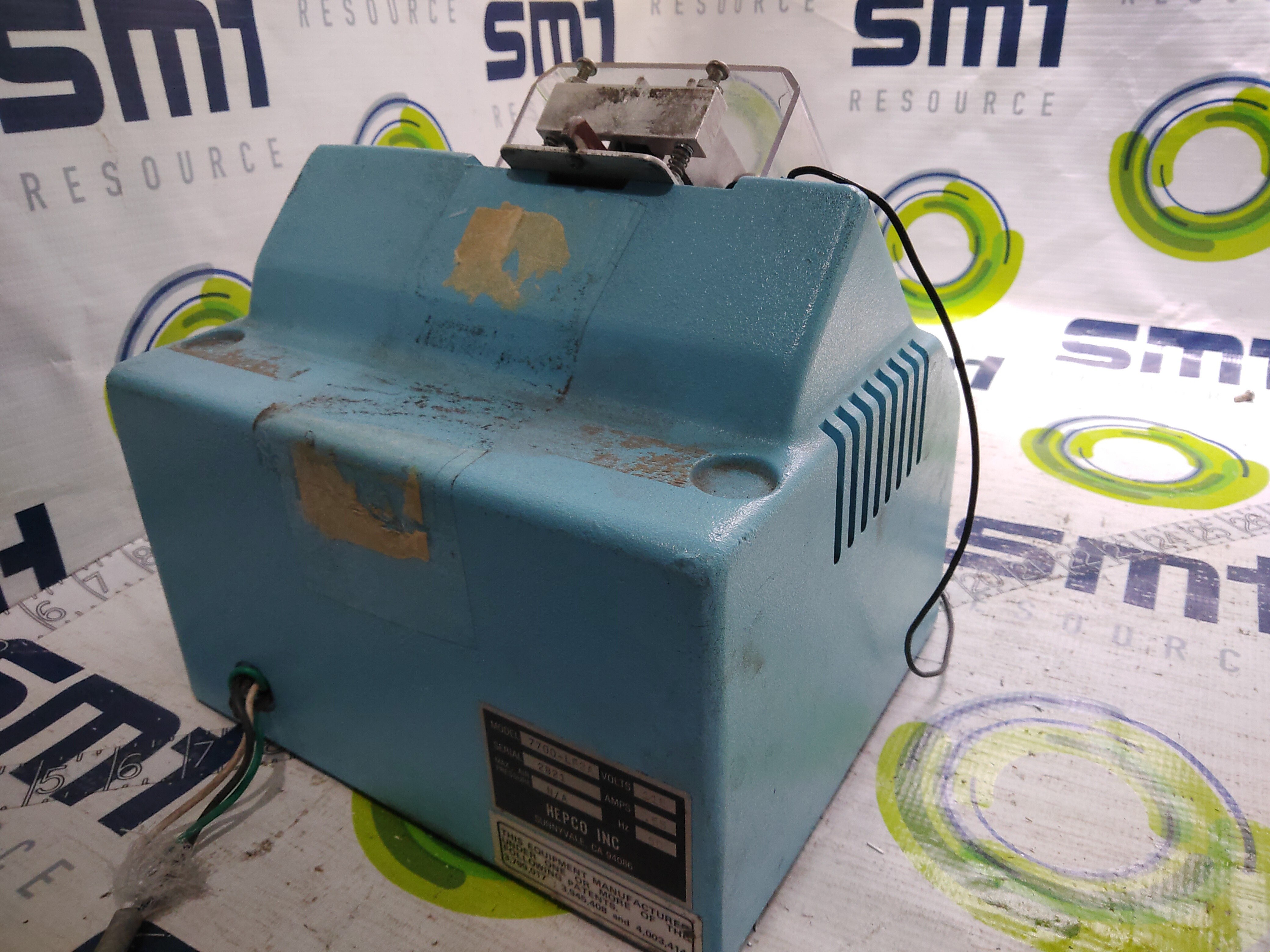 Used HEPCO 7700-LF3A LEAD FORMER for Sale at SMT Resource Equipment LLC