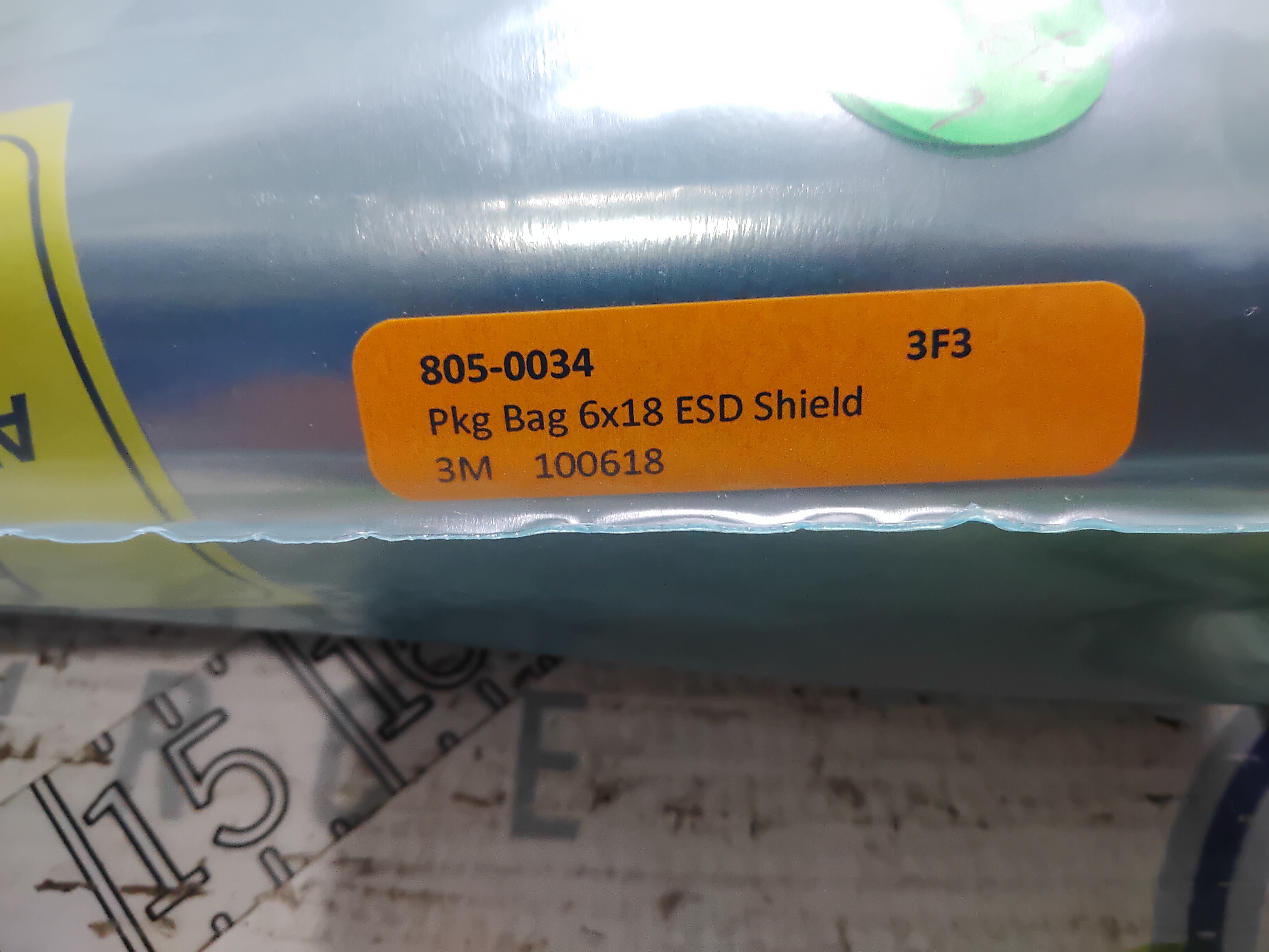 New SCS 3M 6X18 100618 ESD 1000 SERIES ANTISTATIC SHIELDING BAG- PACK OF 100 for Sale at SMT Reso...