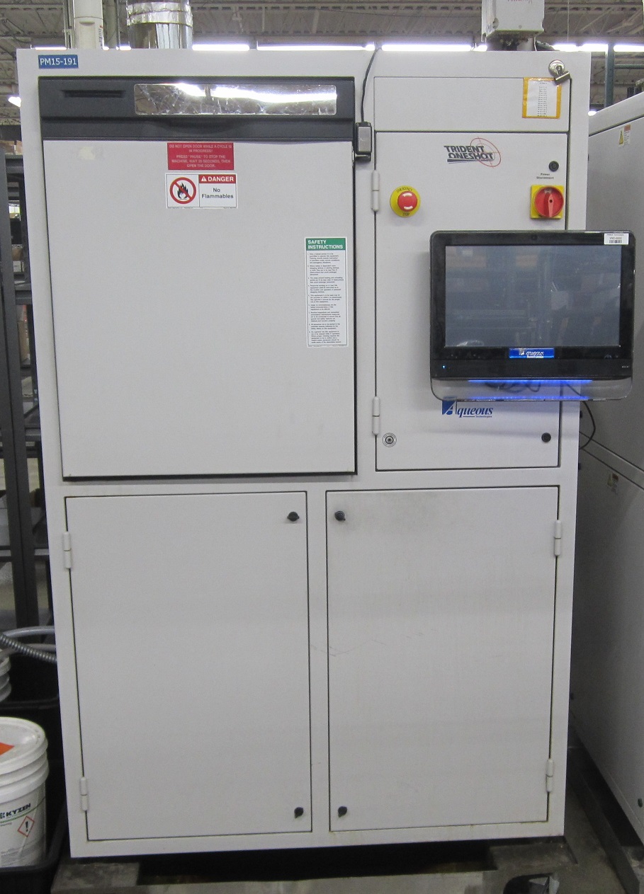 Used Aqueous Technologies Trident OneShot Batch Cleaner for Sale at SMT ...