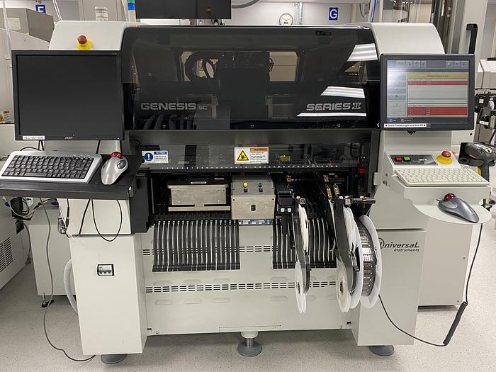 Used Universal Genesis GX11-SC Pick and Place Machine for Sale at SMT ...