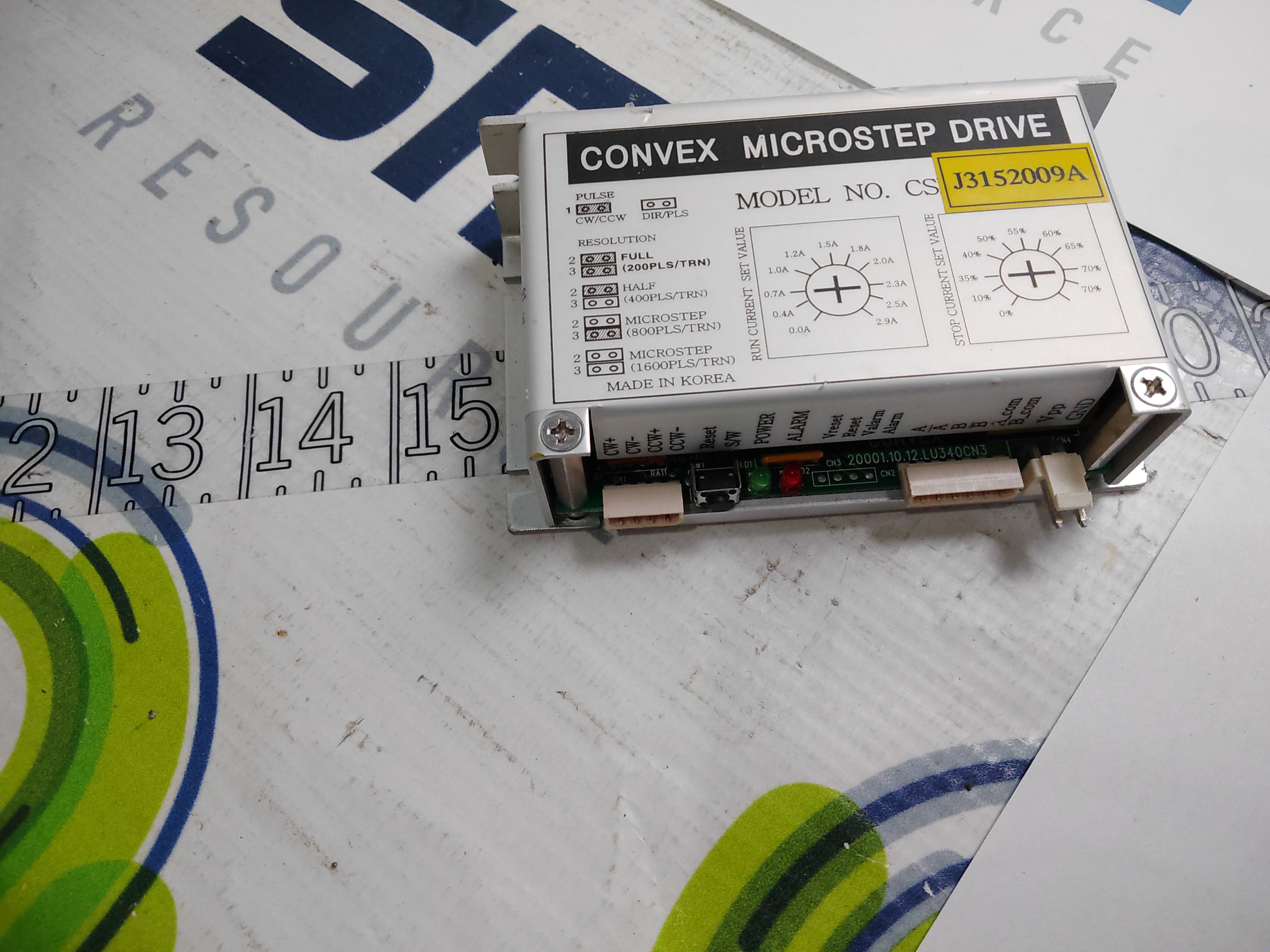 Used CONVEX MICROSTEP DRIVE CSMD2-LU340 for Sale at SMT Resource ...