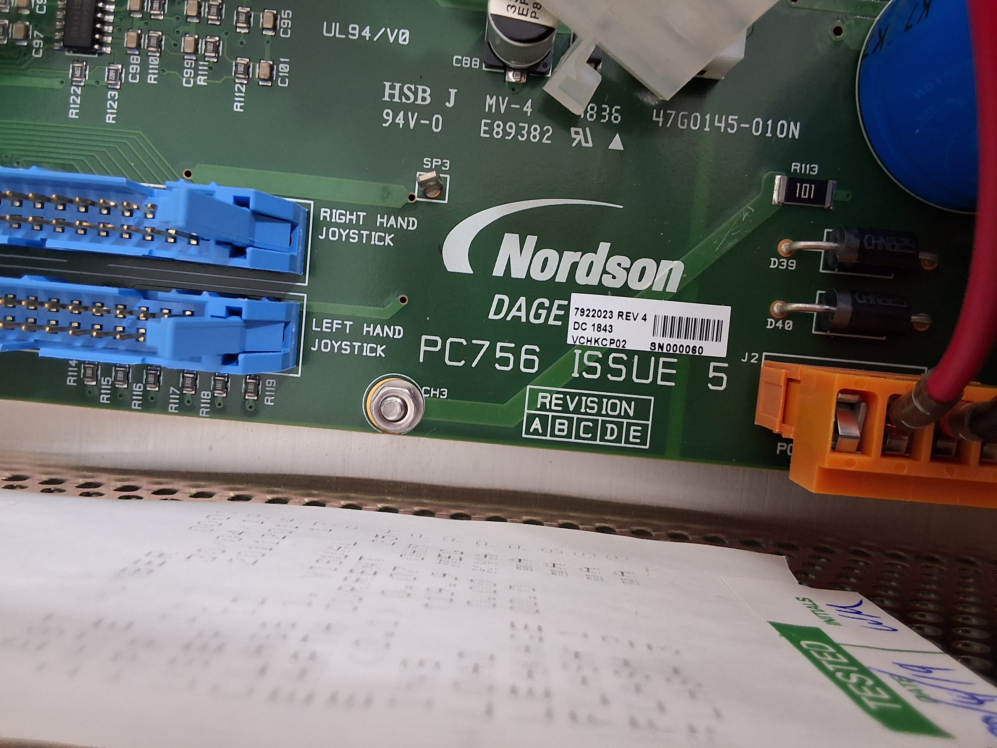 New Sold NORDSON PC756 DAGE-ISA/PCI2-UPGRADE ASSEMBLY / DAGE 4000 ...
