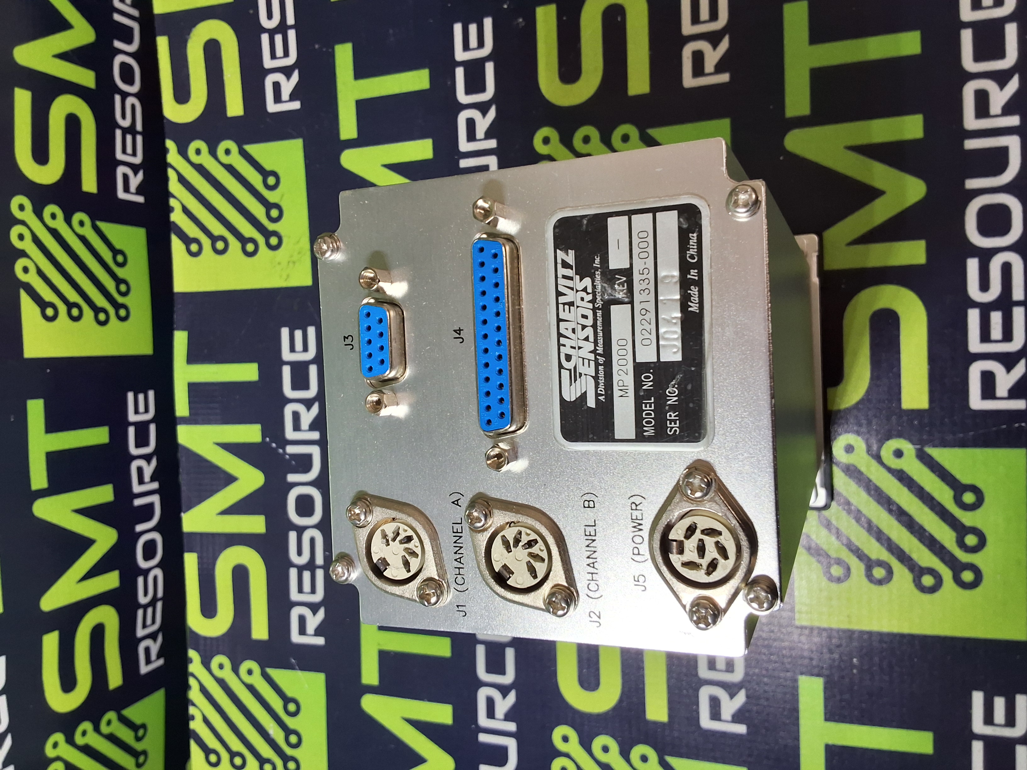 Used SCHAEVITZ SENSORS MP2000 LINEAR DIFFERENTIAL CONTROLLER 02291335 ...