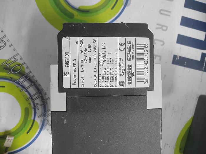 Used ENTRELEC SCHIELE 24V/5A PS SYSTRON POWER SUPPLY for Sale at SMT ...
