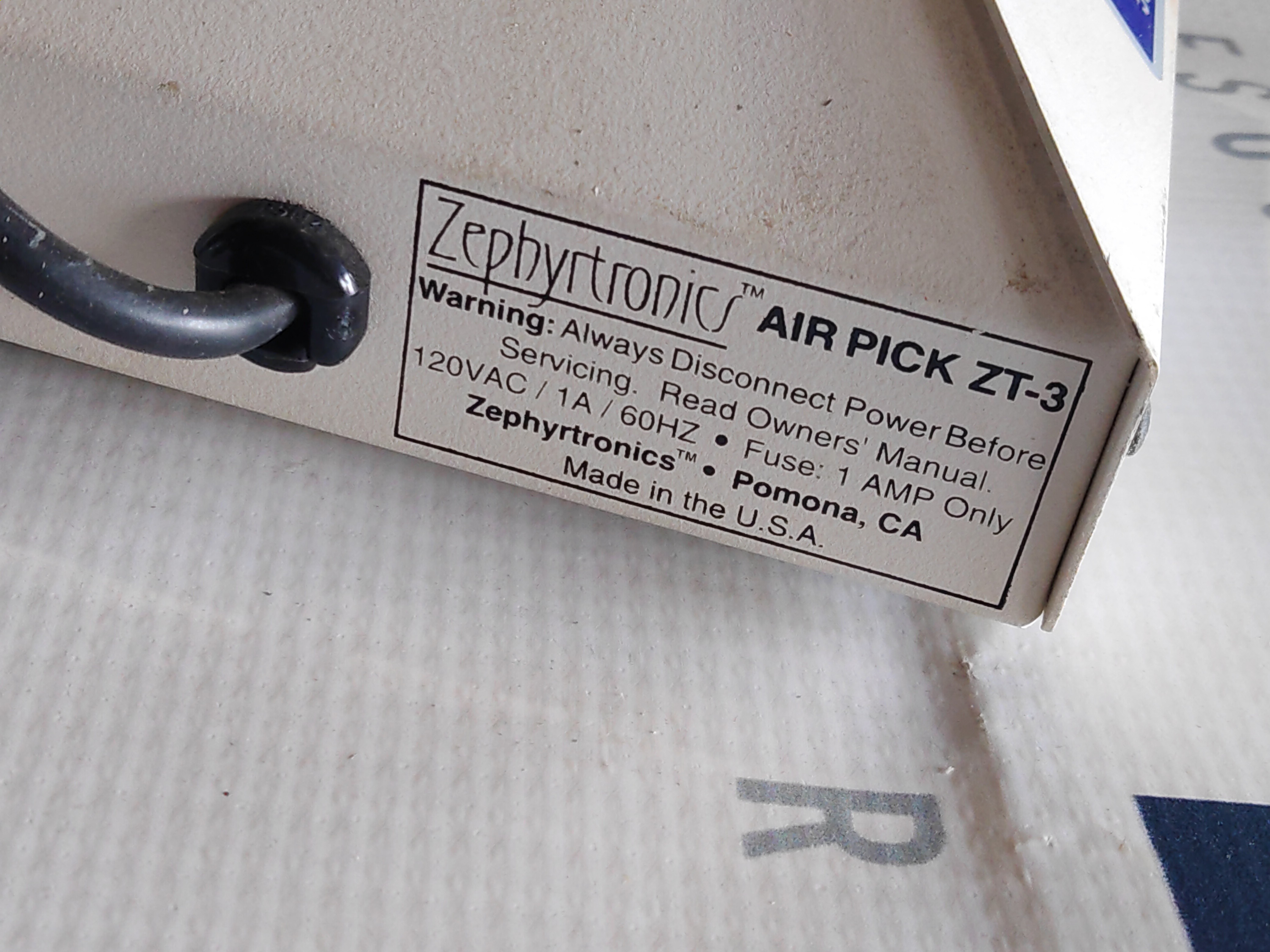 Used ZEPHYRTRONICS AIR PICK ZT-3 VACUUM HANDING STATION for Sale at SMT ...