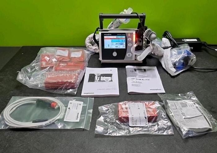 Neuf RESPIRATEUR MOBILE WEINMANN MEDUVENT STANDARD sur station de ...