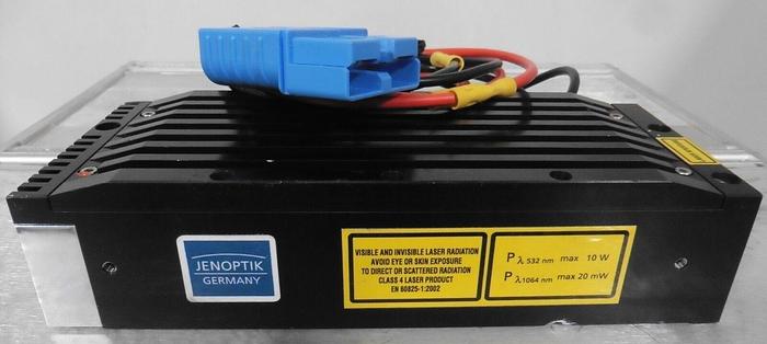 Used Jenoptik JensLas. D2.8 Laser Head w/ Newport 9008 Control