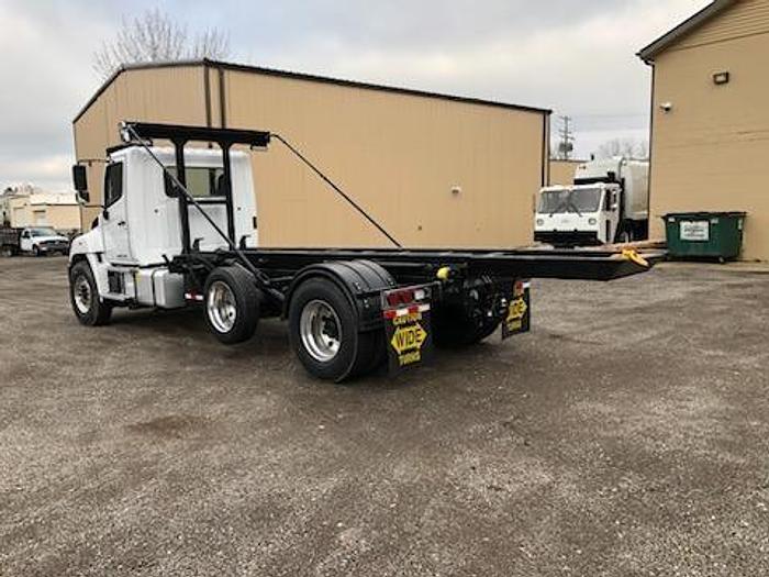 Used 2014 HINO ROLLOFF TRUCK for Sale in Akron, Ohio