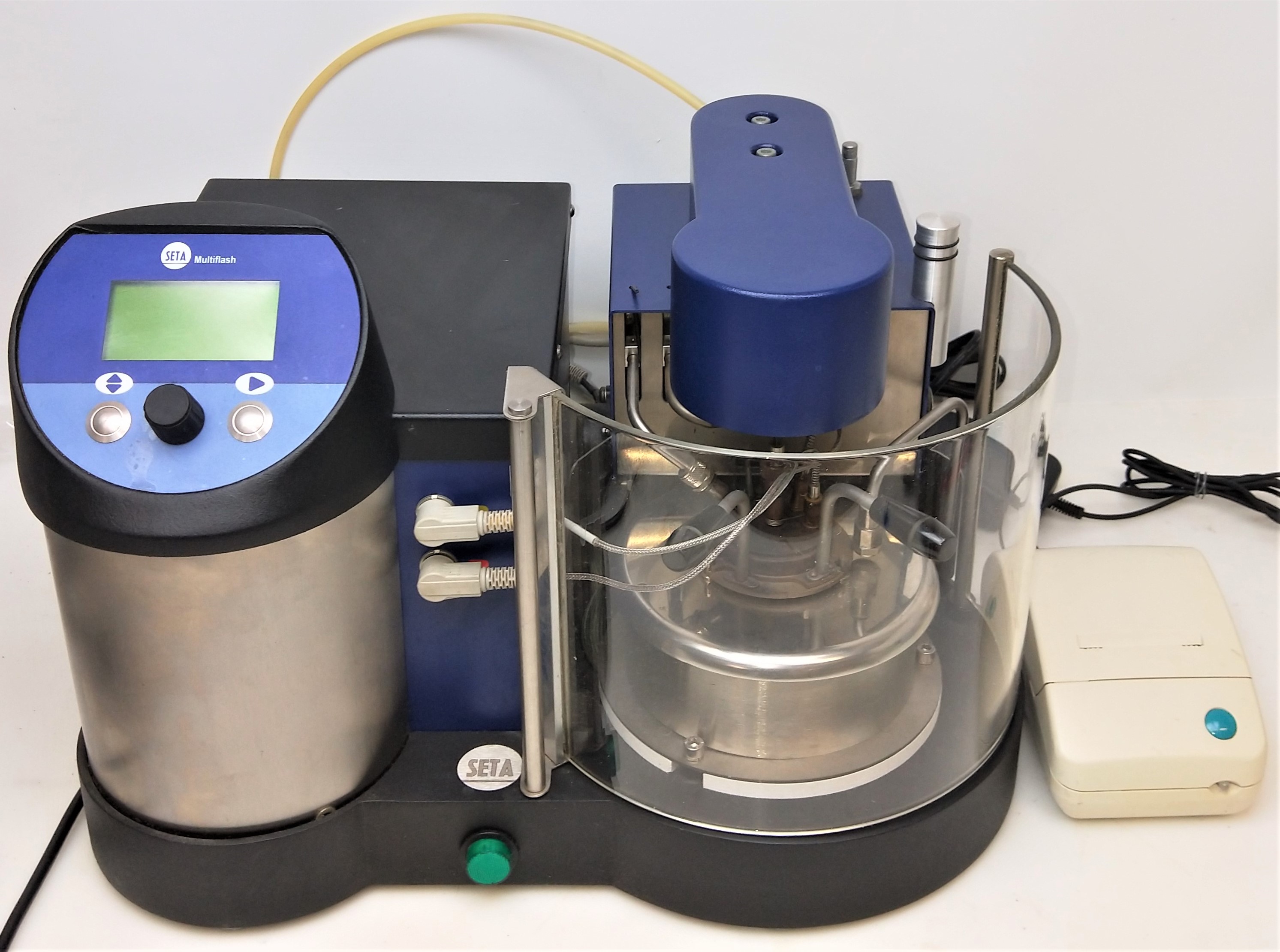 使用的Stanhope-Steta Multiflash 34000-0闪点测试仪在Chemistry RG Consultant Inc出售 ...