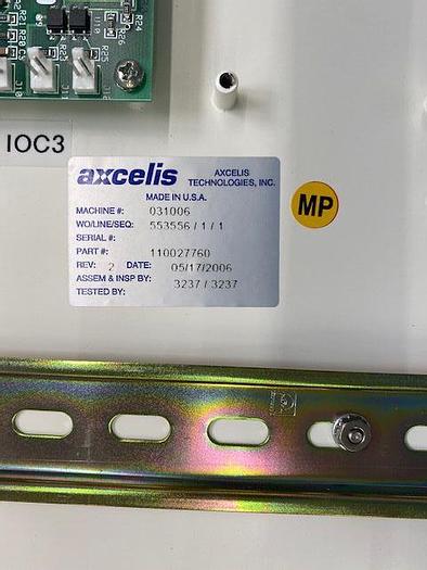 Used Axcelis Optima HD High Current Implanter Parts system for Sale...