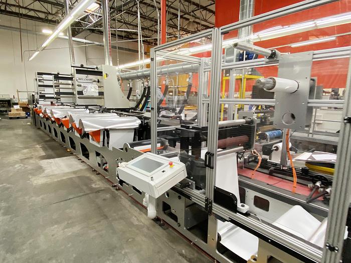 Used 2022 Edale FL5-510 MODULAR FLEXOGRAPHIC PACKAGING PRESS for Sa...