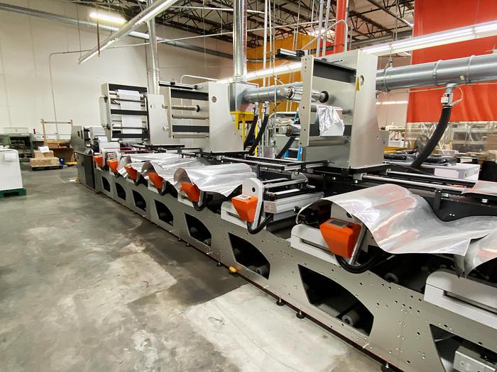Used 2022 Edale FL5-510 MODULAR FLEXOGRAPHIC PACKAGING PRESS for Sa...