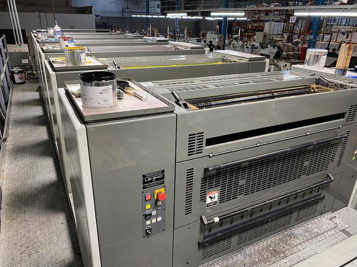 Used 2009 Komori LS 640 plus coater for Sale at Advanced Print Tech...