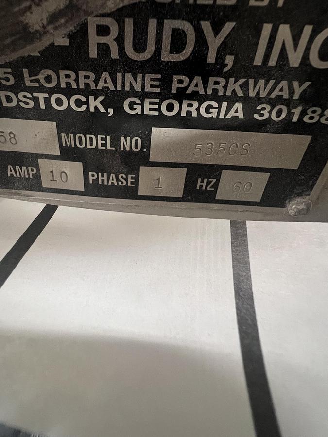 Used Used 2013 Kirk Rudy 535 Tabber Kirk-Rudy 535 Tabber – High-Spe...