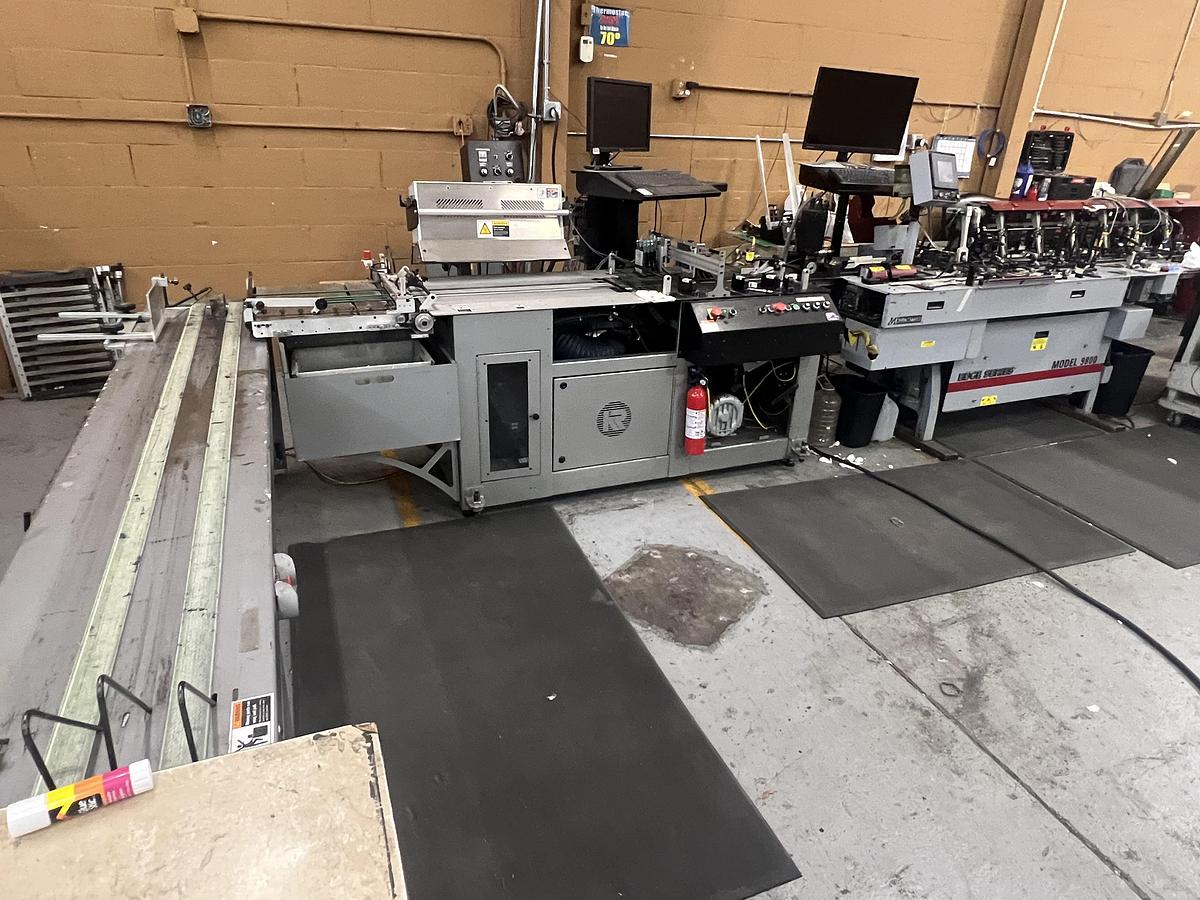 Used Used 2013 Kirk Rudy Complete Mailing & Distribution System...