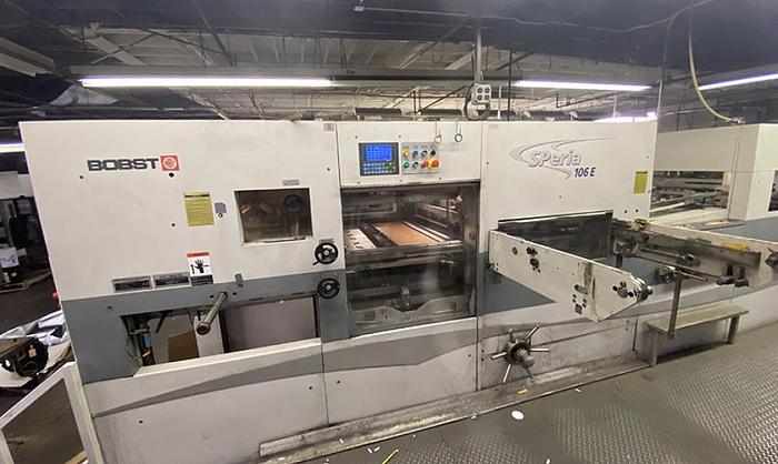 Used 2004 Bobst Speria SP106 E for Sale at Advanced Print Technologies