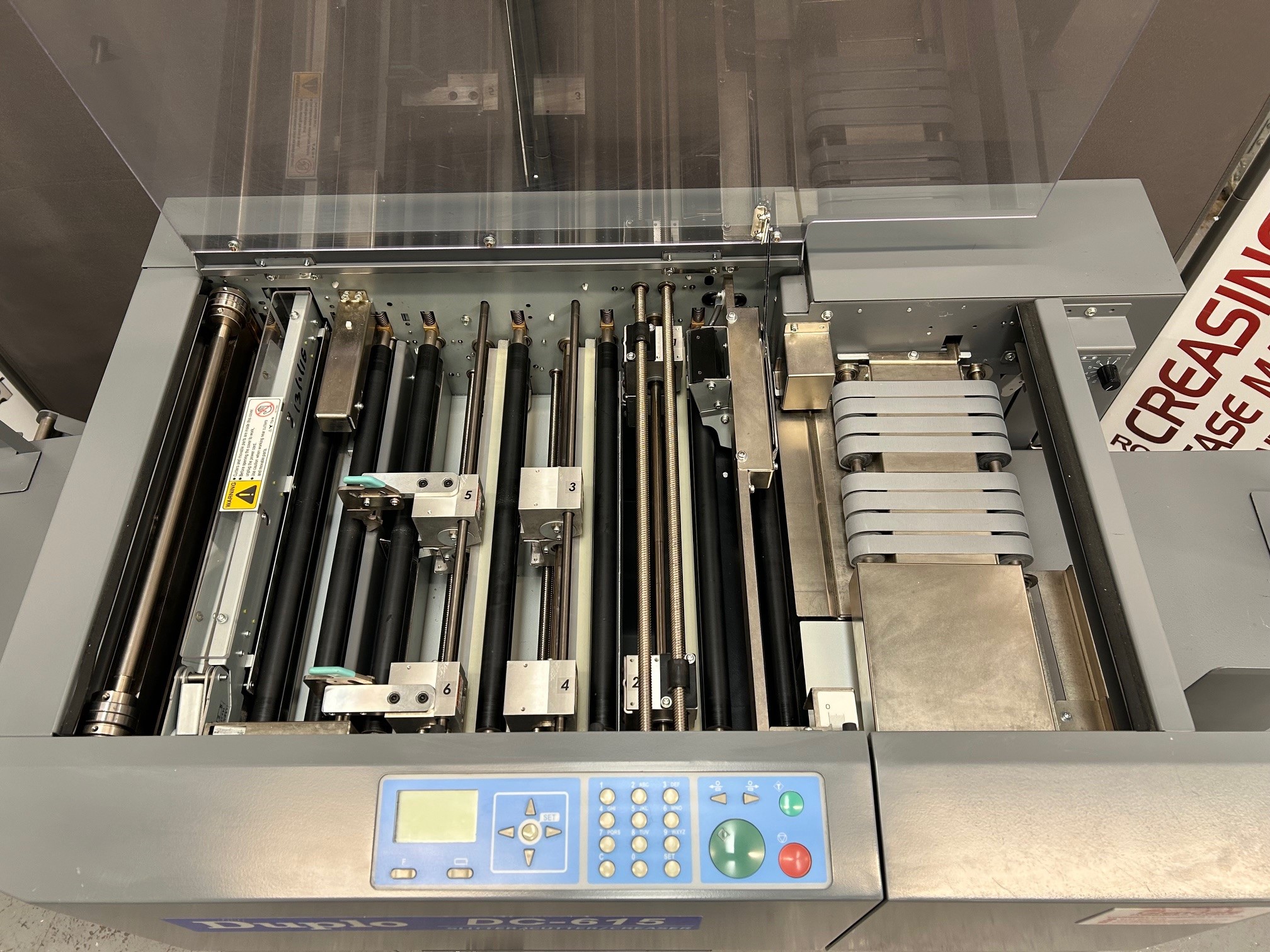 Refurbished Sold Duplo DC615 Slitter/Cutter/Creaser at Glendale ...