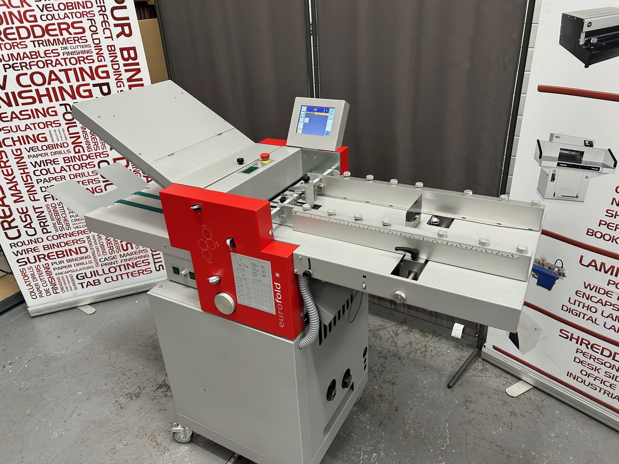 Refurbished Sold Multigraf EuroFold 235SM Paper Folder at Glendale ...