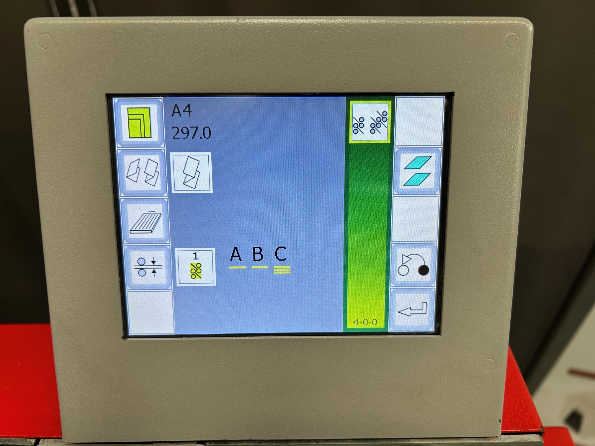 Refurbished Sold Multigraf EuroFold 235SM Paper Folder at Glendale ...