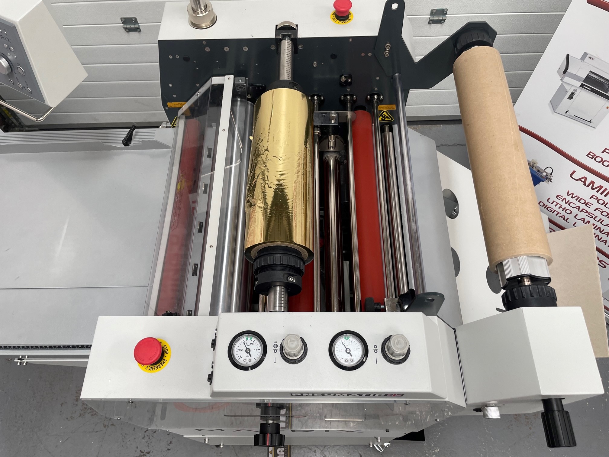 Used Matrix 5300P Laminator with Digital Foiling