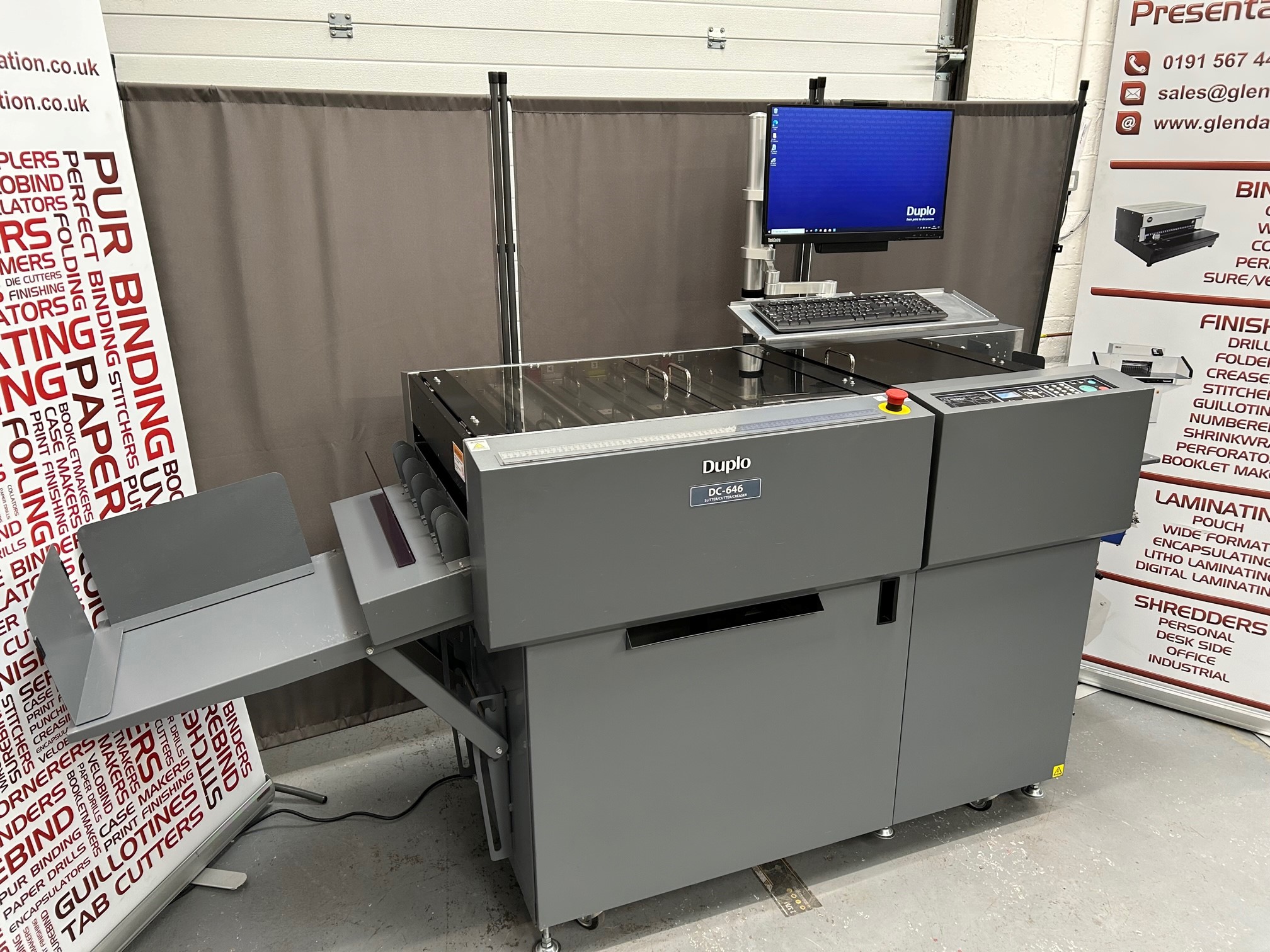 Duplo DC646 Slitter/Cutter/Creaser - Glendale
