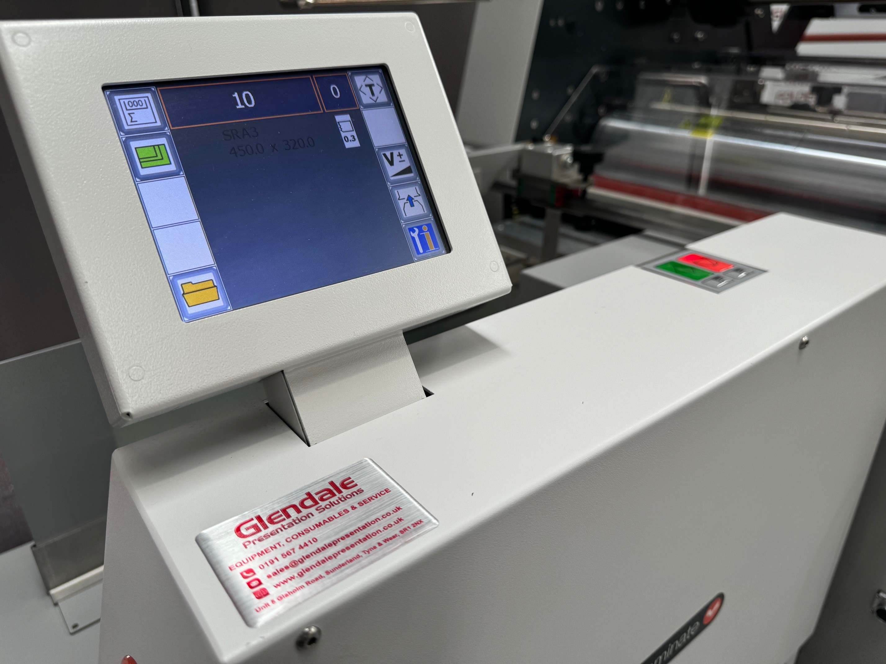 Refurbished Matrix 370P Laminator with Omni-Flow Automatic Sheet Feeder ...