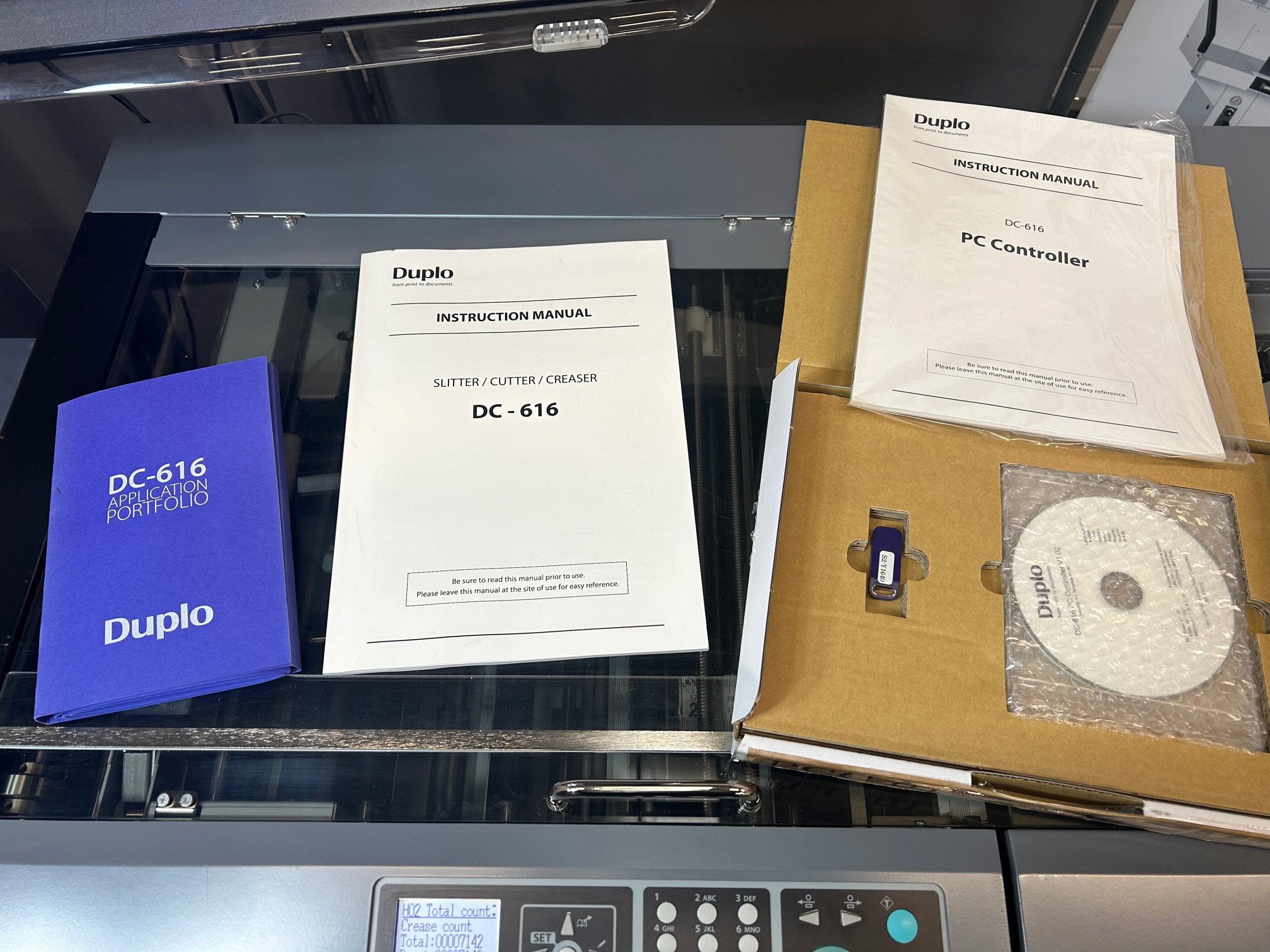 Refurbished Duplo DC616 Pro Slitter/Cutter/Creaser for Sale at Glendale ...