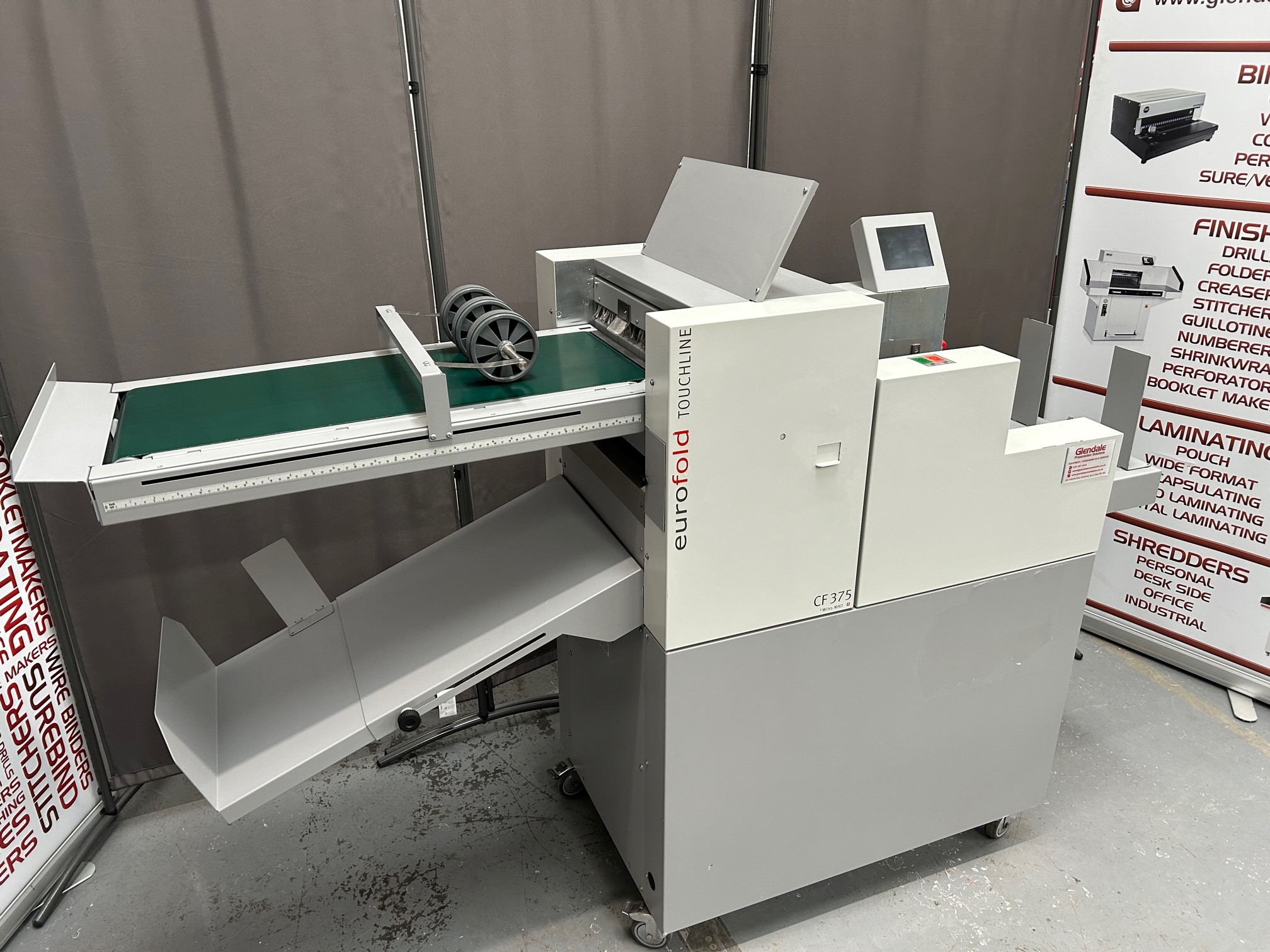 Refurbished Touchline CF375 Creaser Folder