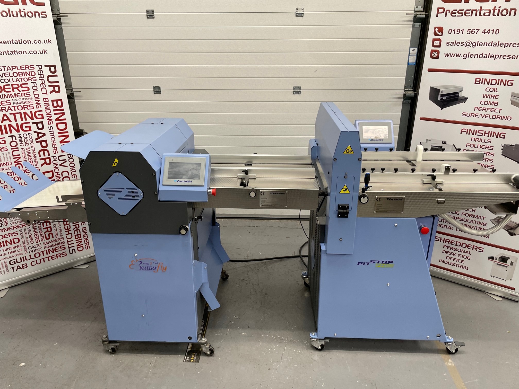 Bacciottini Pitstop FM High Speed Creaser & Butterfly Folder