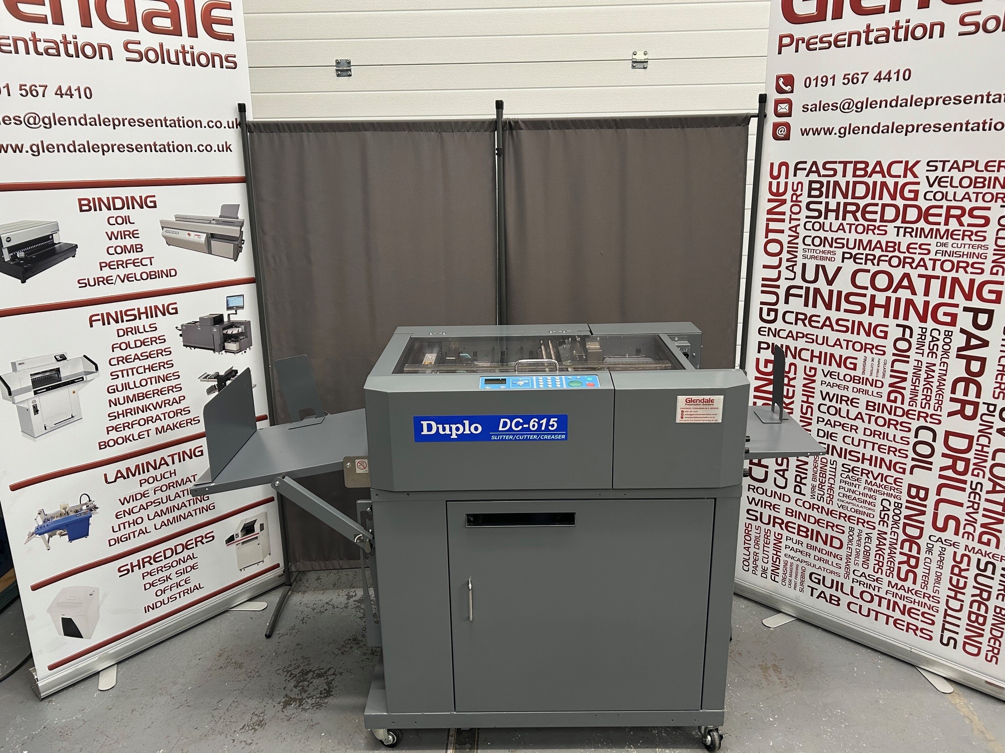 Refurbished Sold Duplo DC615 Slitter/Cutter/Creaser at Glendale ...