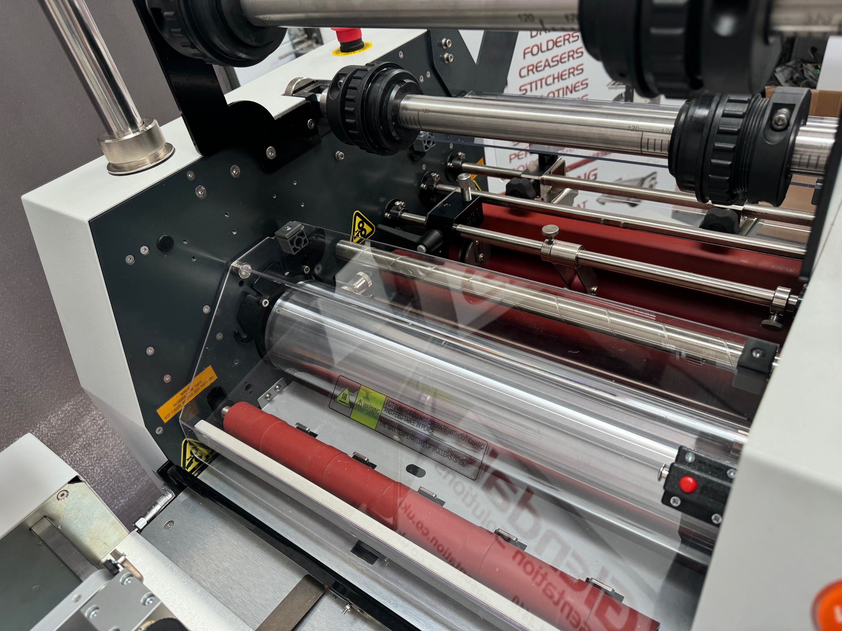 Refurbished Matrix 370P Laminator with Omni-Flow Automatic Sheet Feeder ...